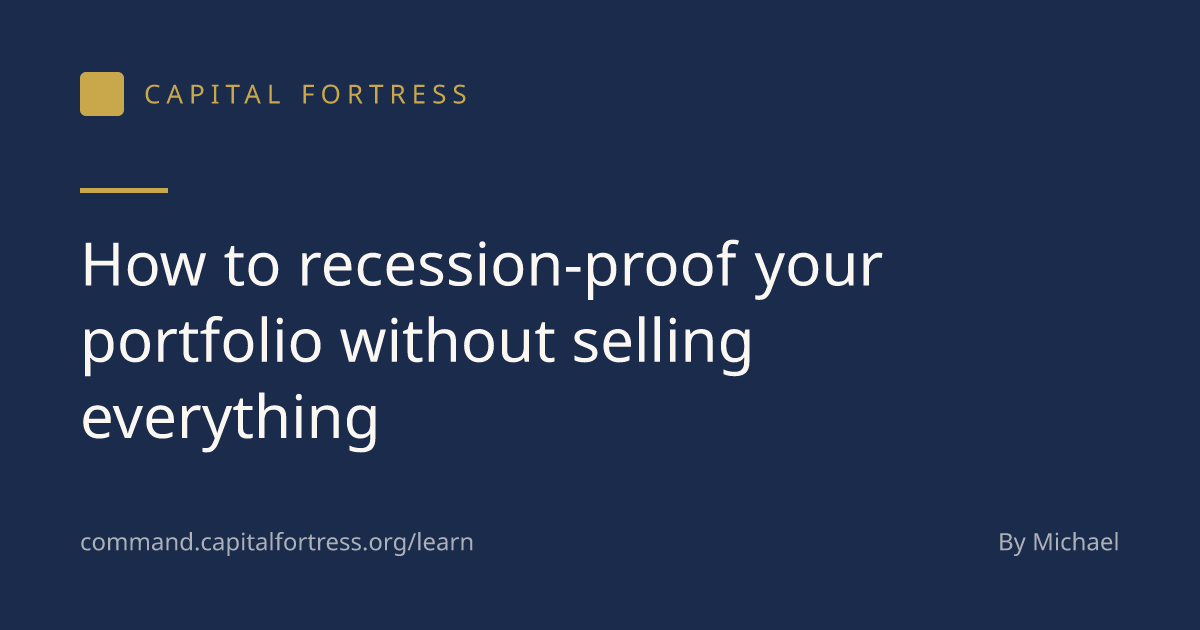 Recession-proof portfolio allocation — 2026 framework · Command Center ...